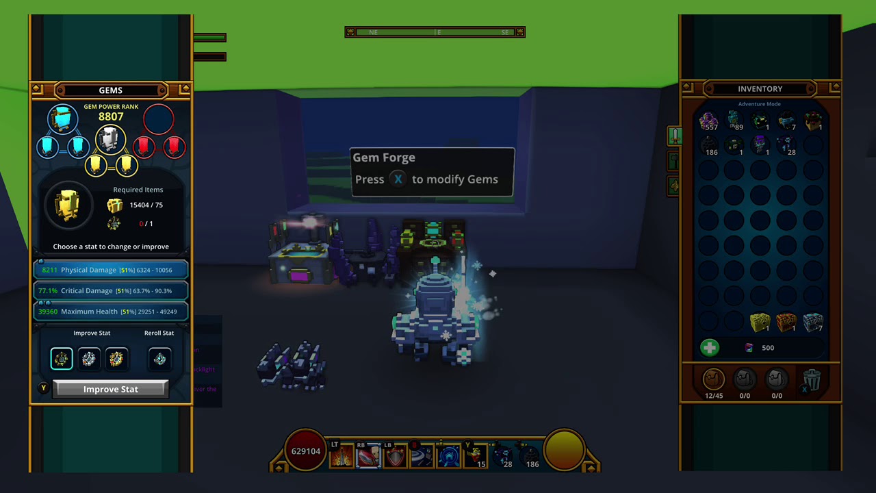 Trove - Using 3 Builder's Superior Focus - YouTube