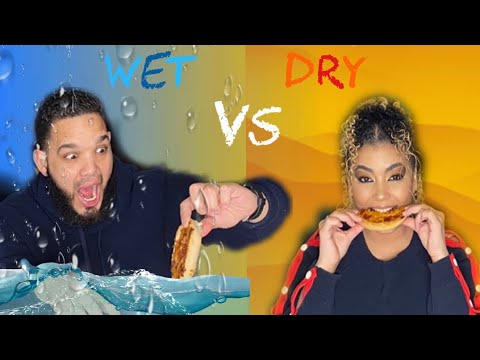 WET VS DRY CHALLENGE!!! - YouTube