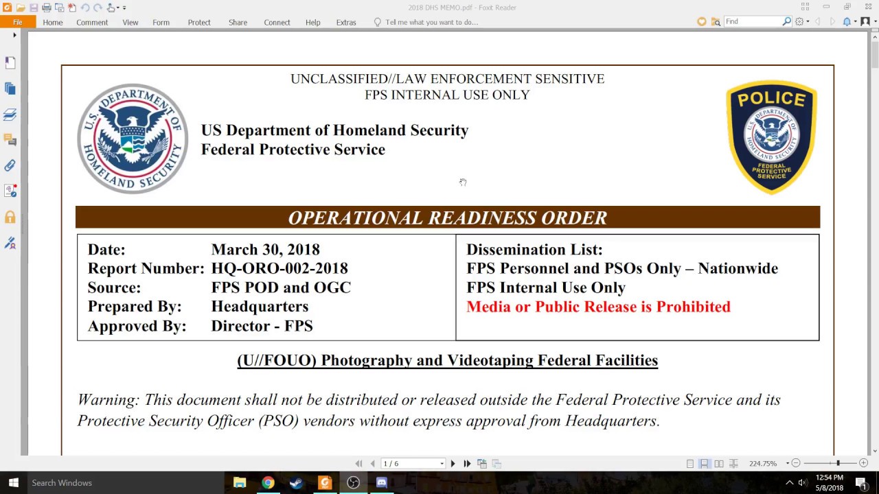 2018 DHS memo clarifications - YouTube