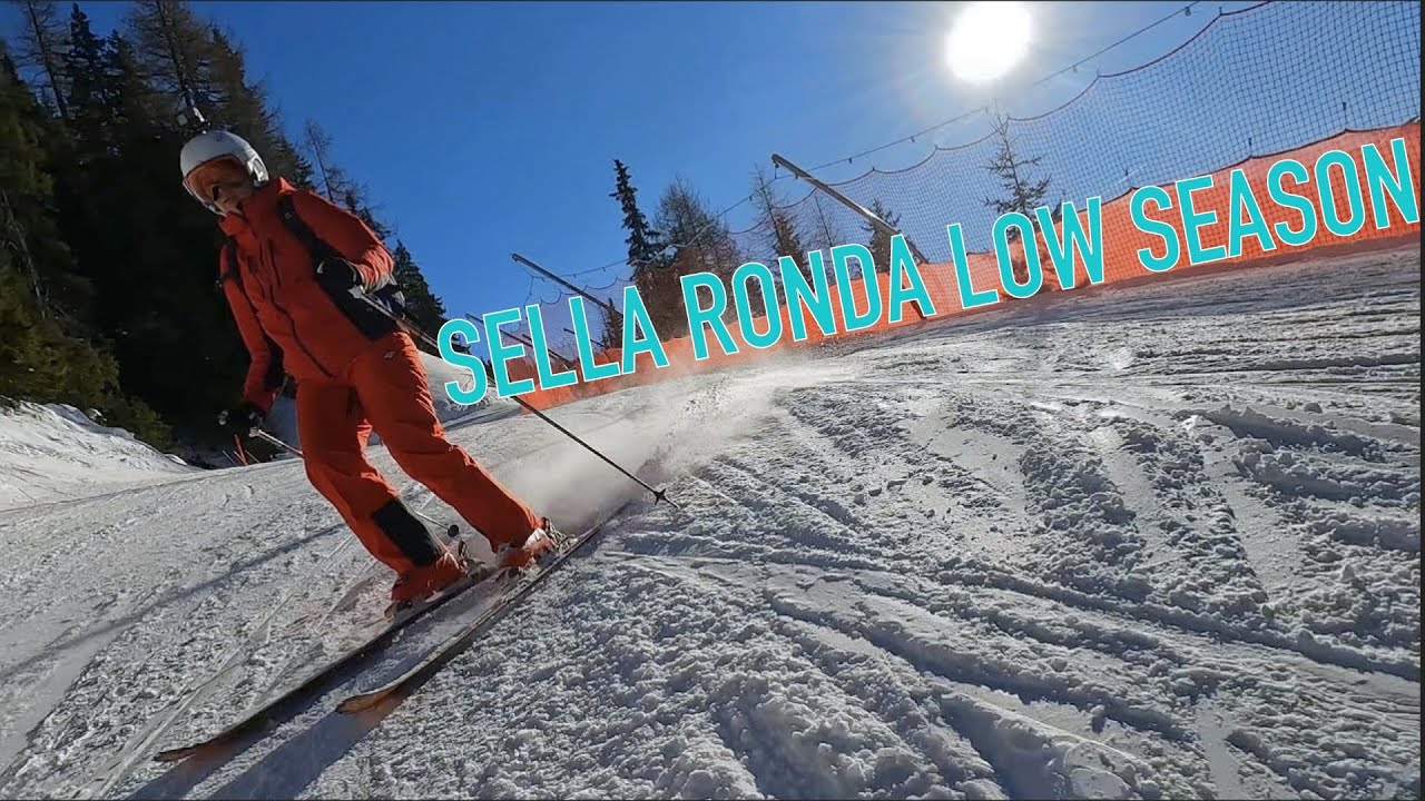 ⛷️ Sella Ronda January 4K - YouTube