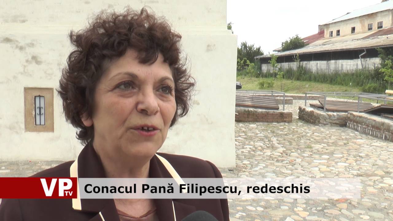 Conacul Pană Filipescu, redeschis - YouTube