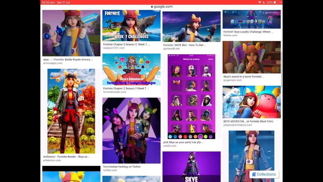Creating fortnite skins in gacha life - YouTube