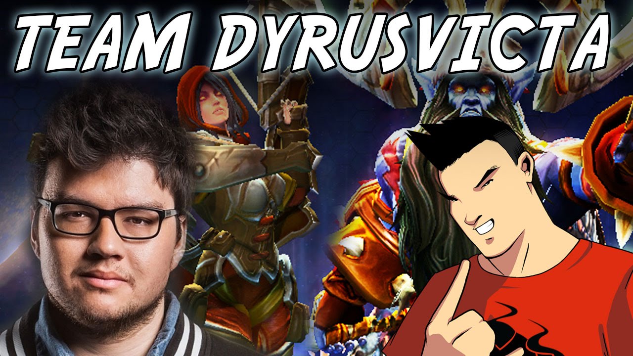 DYRUS HARD CARRY! - TEAM DYRUSVICTA - [Heroes Of The Storm] - YouTube