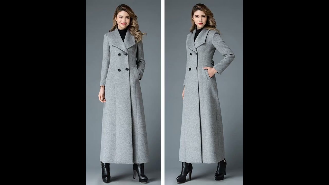 New Long Coat Design For Women / New Fashion / Over Coats For Girls ...