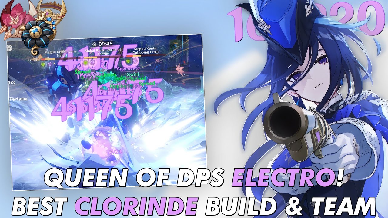 CHAMPION DUELIST! Build & Team Terbaik Clorinde! | Genshin Impact ...