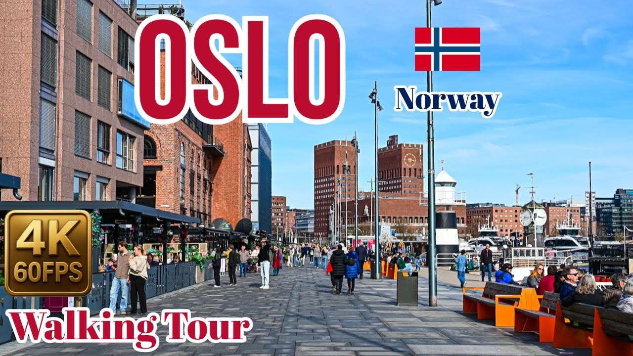 Oslo Walking Tour FULL VERSION in 4K | Explore the Capital of Norway ...