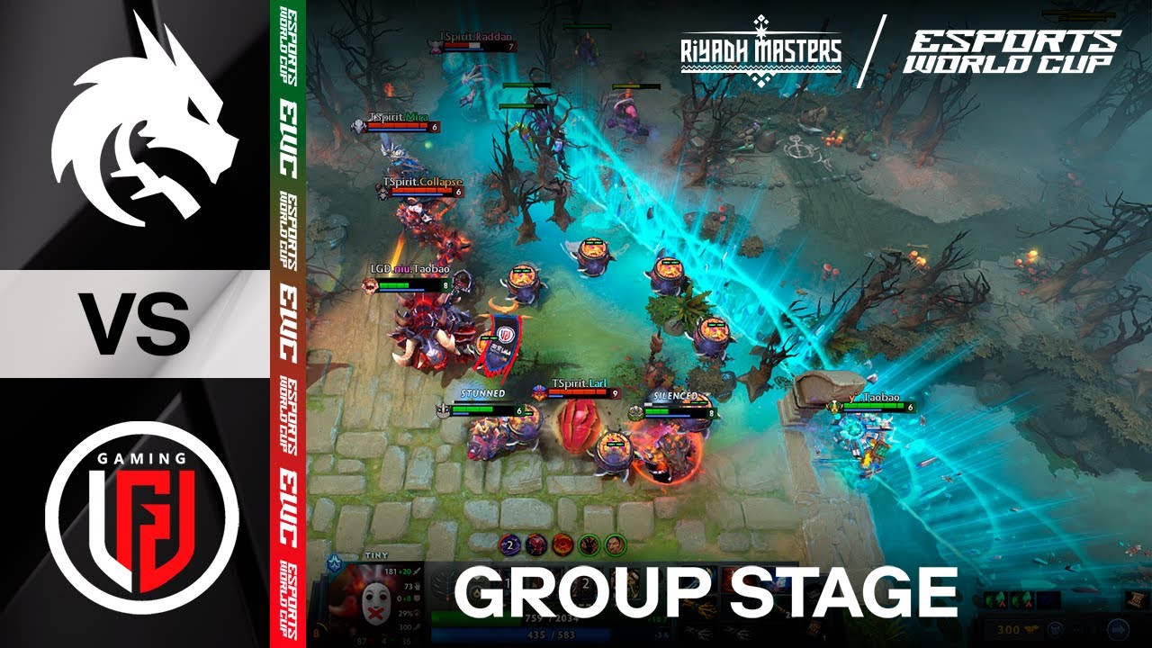 Team Spirit vs LGD Gaming - HIGHLIGHTS - Riyadh Masters x EWC | DOTA2 - YouTube