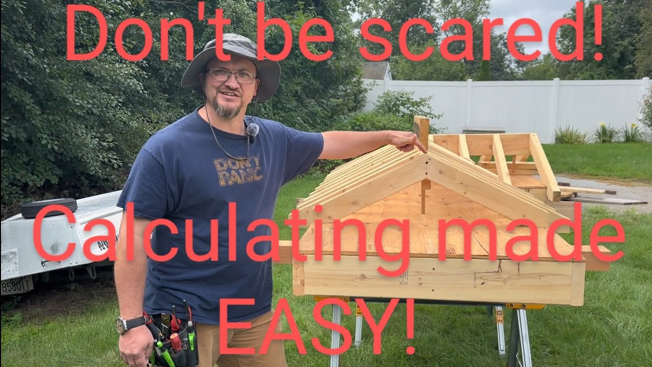 Principal Rafter Calculation Made Easy - Rafter Master 3000 Part 2 ...