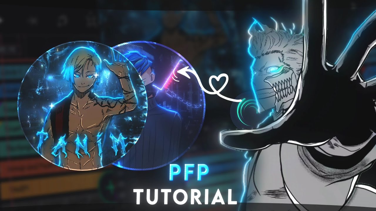 Manga/Anime Pfp Tutorial | Alight Motion | Anime/Manga Logo Tutorial ...
