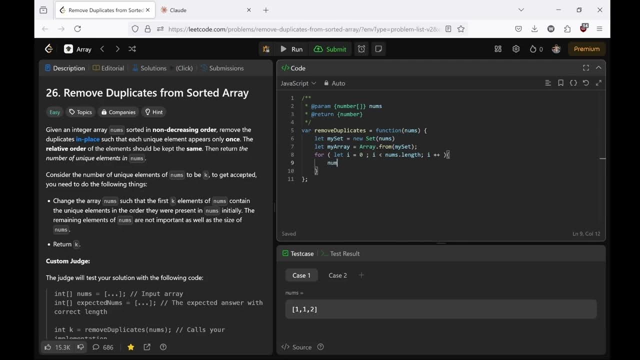doing leetcode everyday until I get a job (day 32) - YouTube