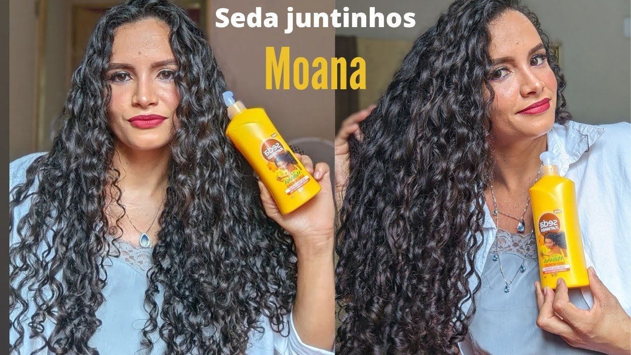 Testei o novo creme Seda Juntinhos Moana. - YouTube
