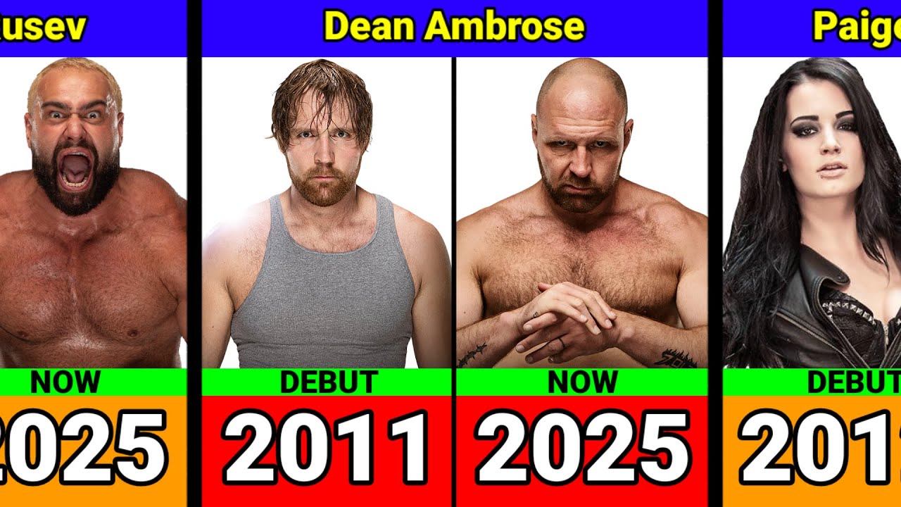 WWE Former Wrestlers Debut And Now Part 2/3 - YouTube