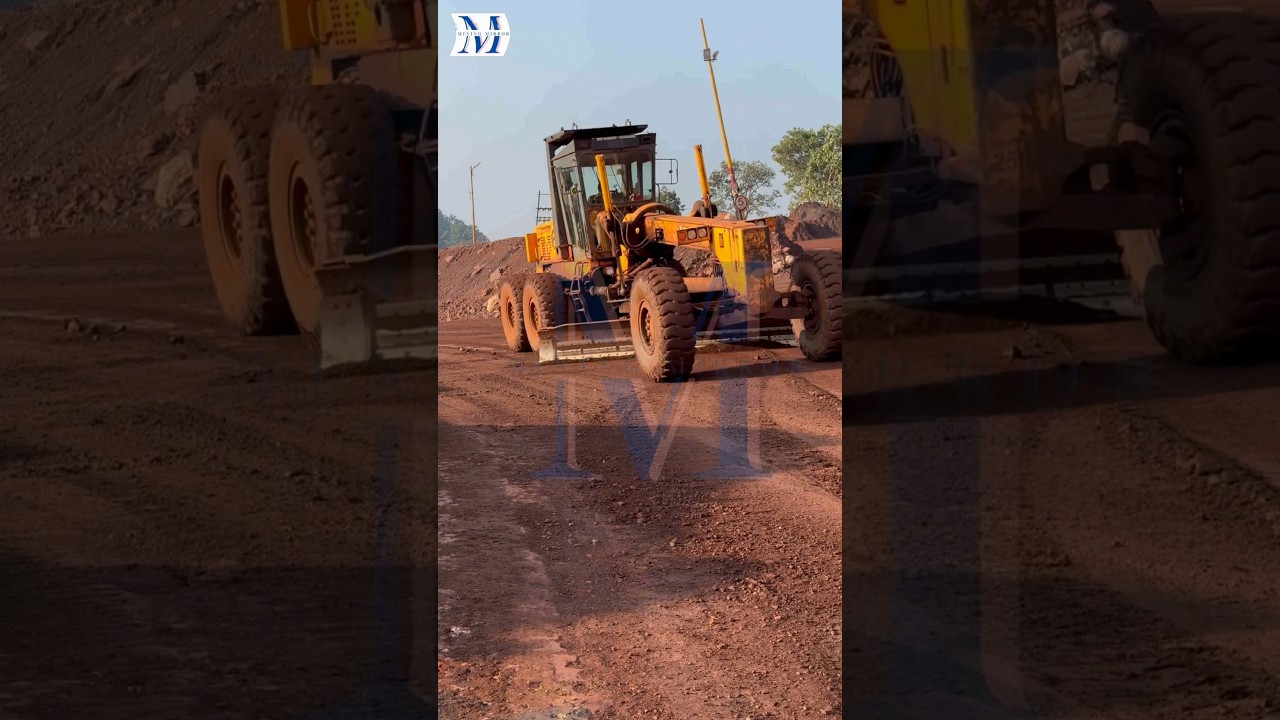 Grader Operation in Mines | HEMM operations - YouTube