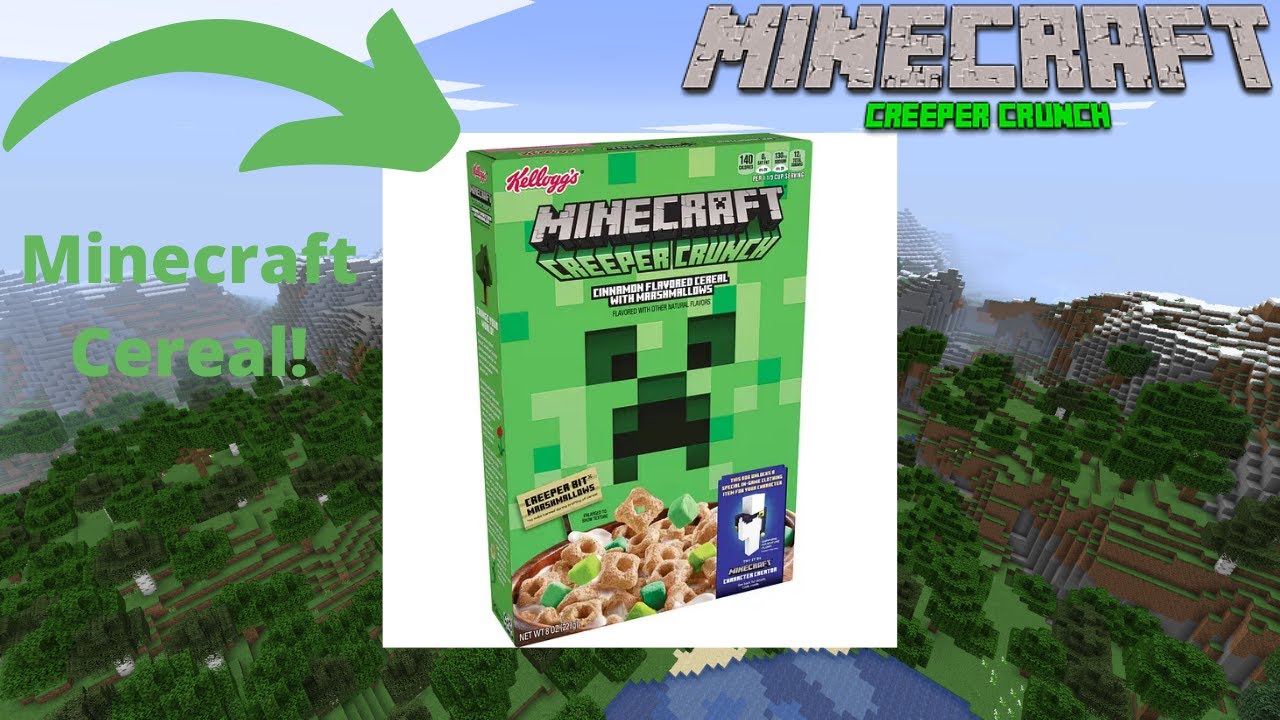 Minecraft Cereal is... real...?! - YouTube
