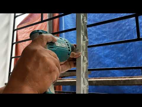 HOW TO INSTALL JALOUSIE FRAME - YouTube