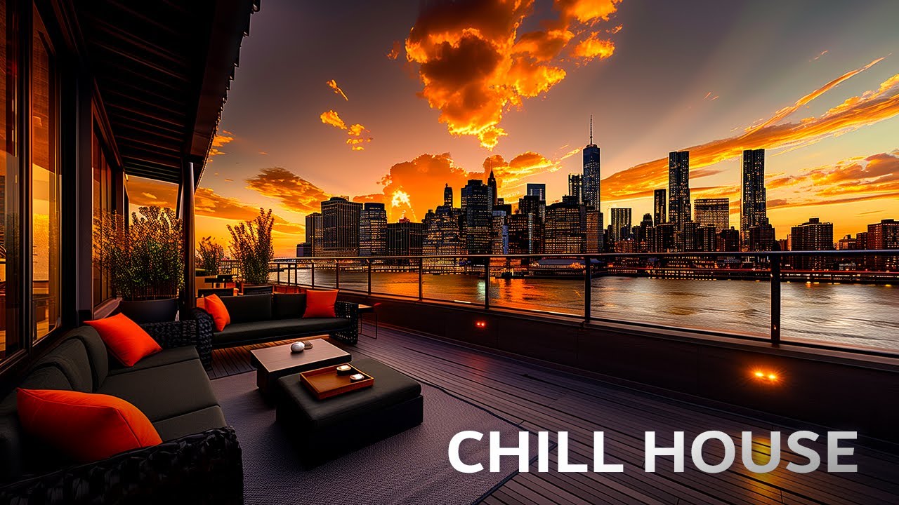 CHILL HOUSE Vocal Mix 2024 in Golden Glow ☀ A Private and Comfortable ...