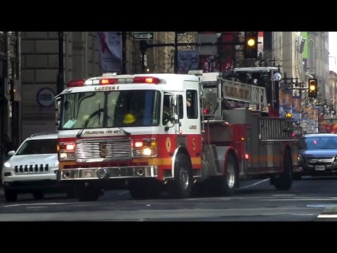 PFD Ladder 5, Medic 1 & SEPTA Transit Police Responding - YouTube