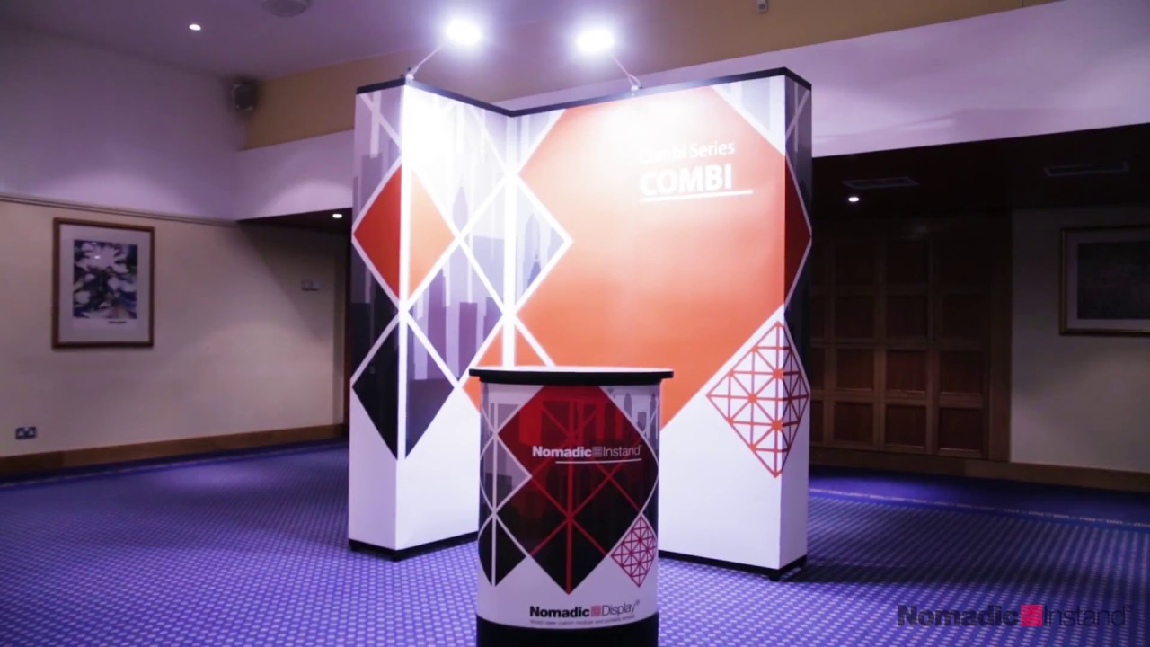 Nomadic Instand Combi Stand 1 Set up Instruction Video - YouTube