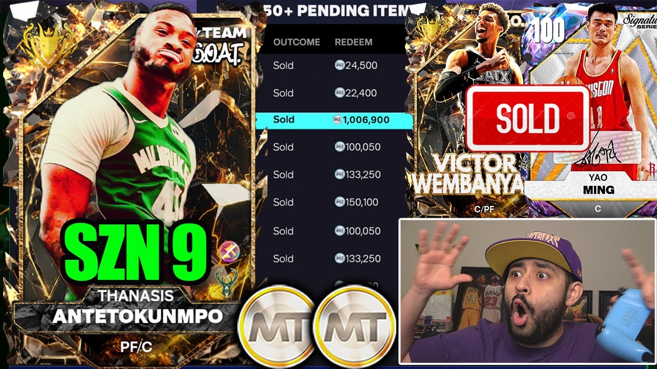 I Sold EVERYTHING for New Season 9, Guaranteed GOAT Packs and to Buy ...