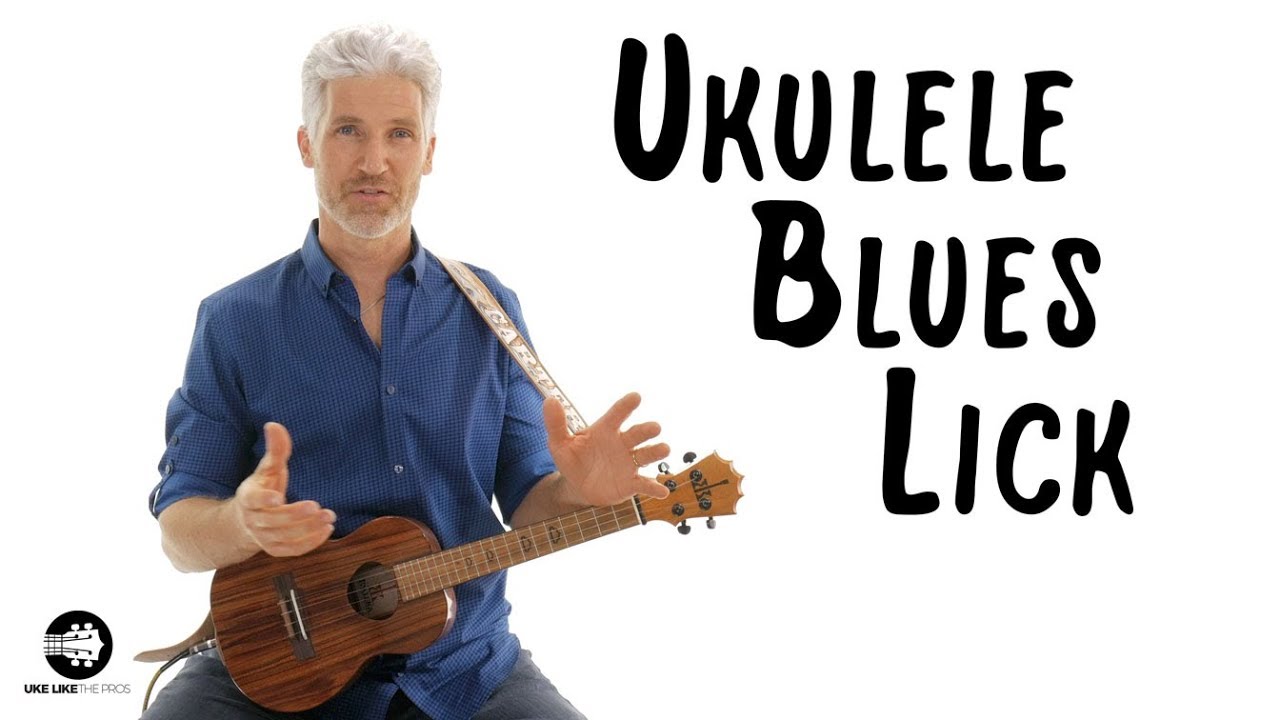 Ukulele Blues Lick in A | Uke Tutorial - YouTube