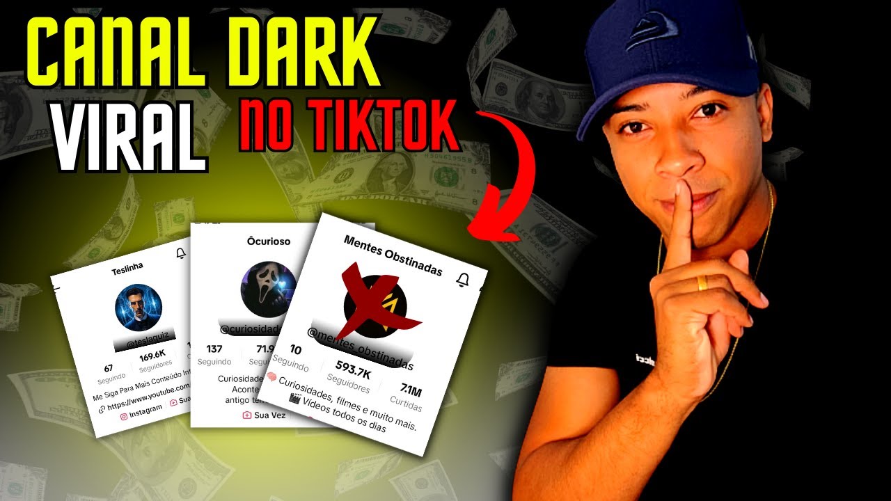 Criando canal dark viral no Tiktok com pouco trabalho! - YouTube