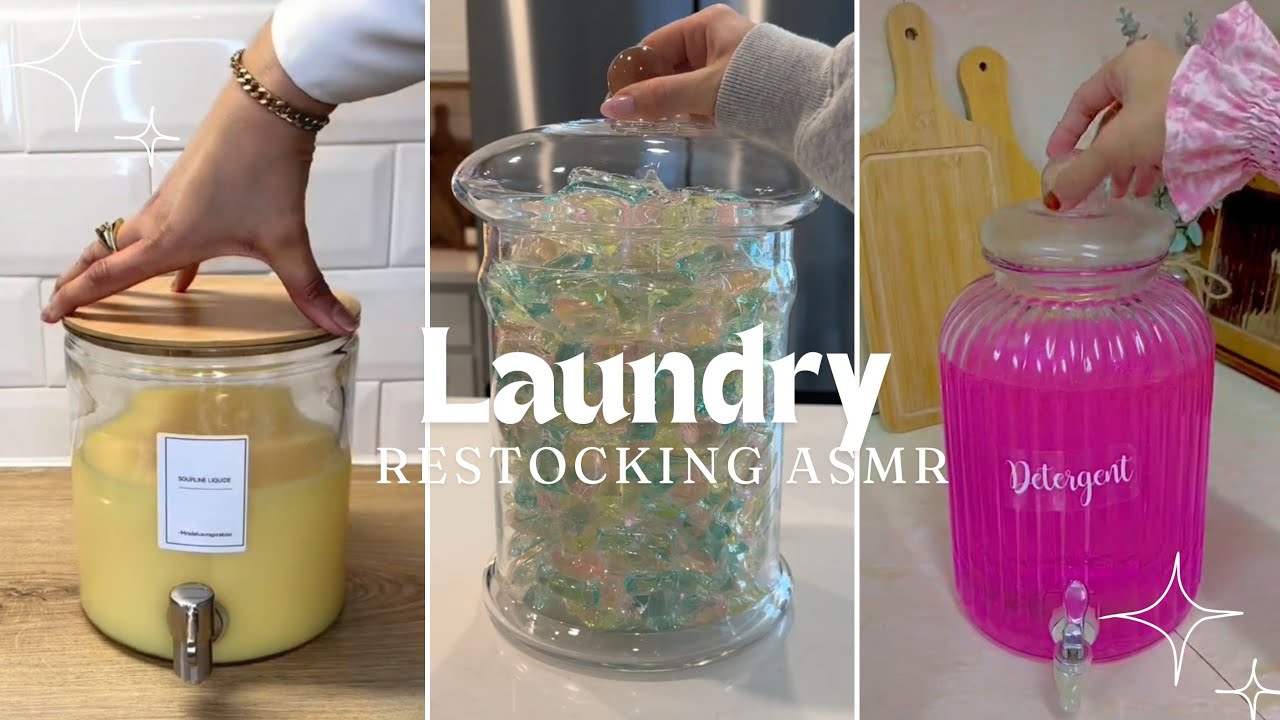 Satisfying Restock & Refill ASMR🧺 | TikTok Restocking Organizer - YouTube