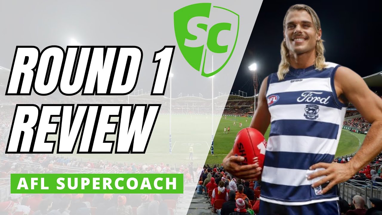 Round 1 Review - AFL SuperCoach - YouTube