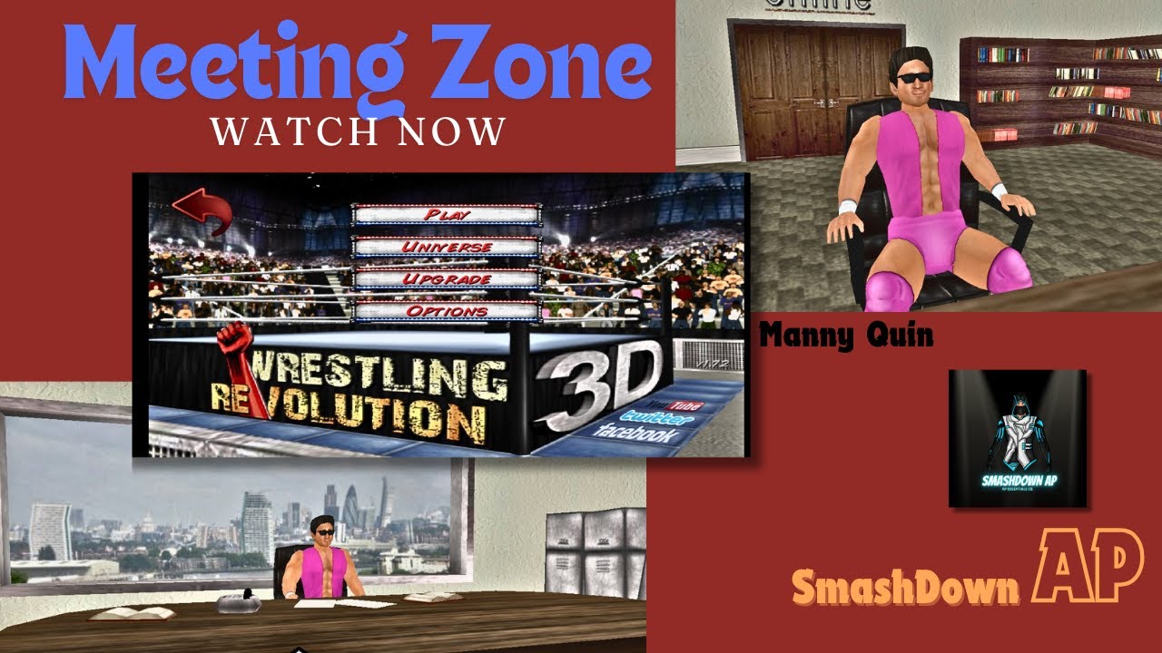 Best SmashDown Moment: Manny Quin ( Manager ) Meeting With Wrestlers ...