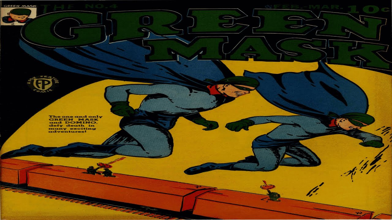 The Green Mask No 4 Comix Book Movie - YouTube