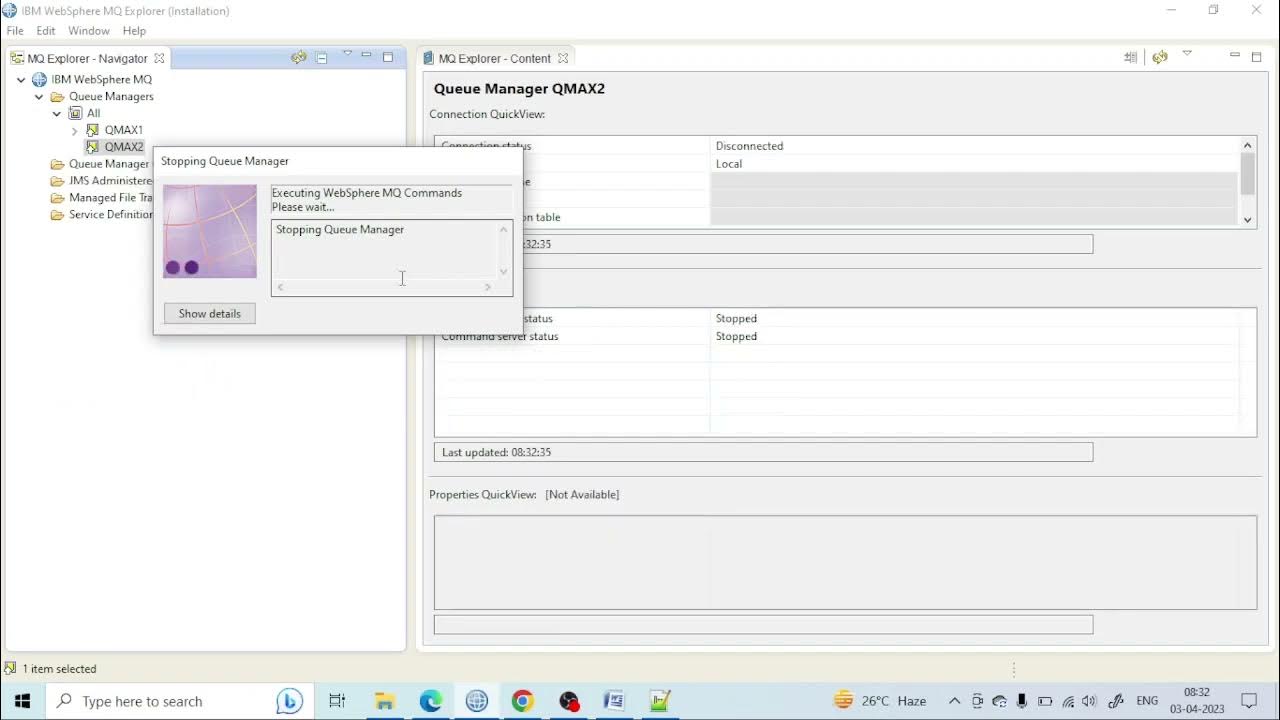 Persistence and Non-Persistence Queue |IBM MQ #ibm #iib #mq #mqm # ...