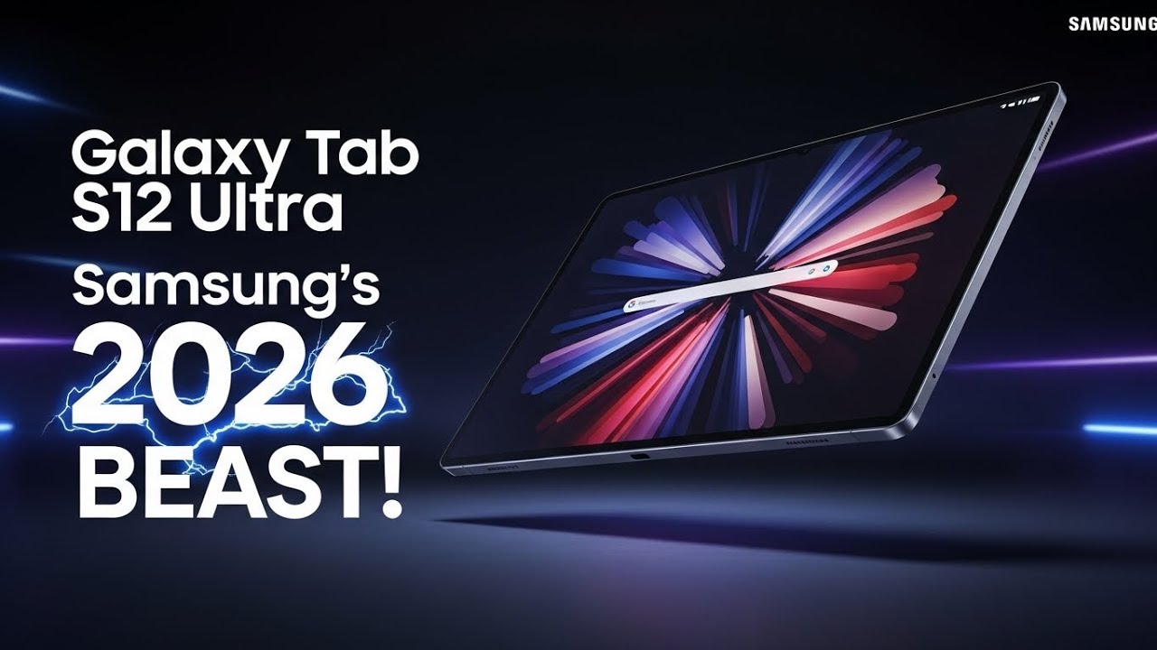 Galaxy Tab S12 Ultra: Samsung’s 2026 Beast is Here! 🤯 - YouTube