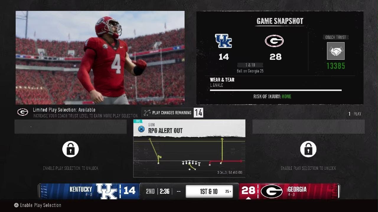 EA SPORTS College Football 25 Moore Road to Glory action - YouTube