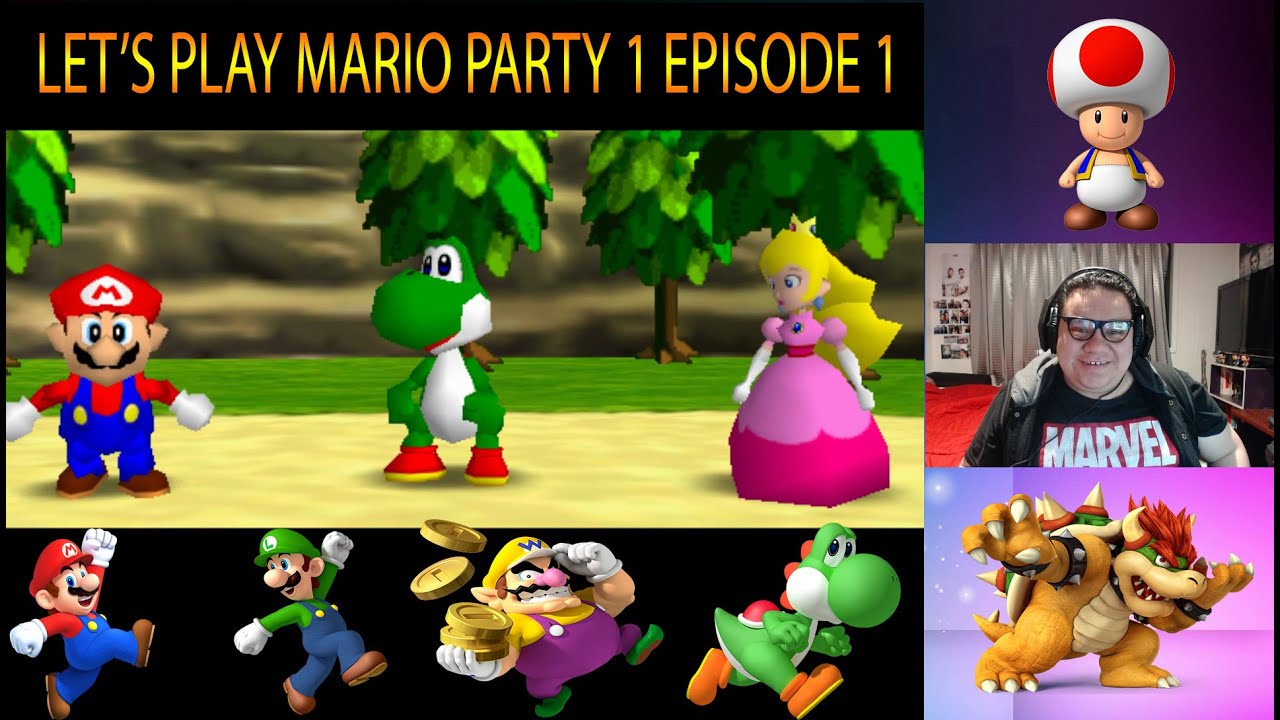 Let's Play Mario Party 1 || Nintendo 64 Episode 1 - YouTube