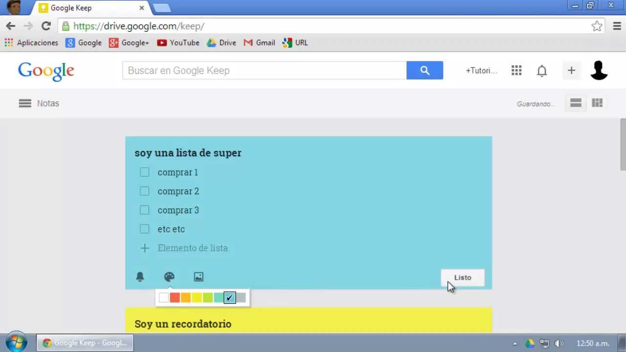 Google Keep - Tutorial completo - Trabajar sin internet - YouTube
