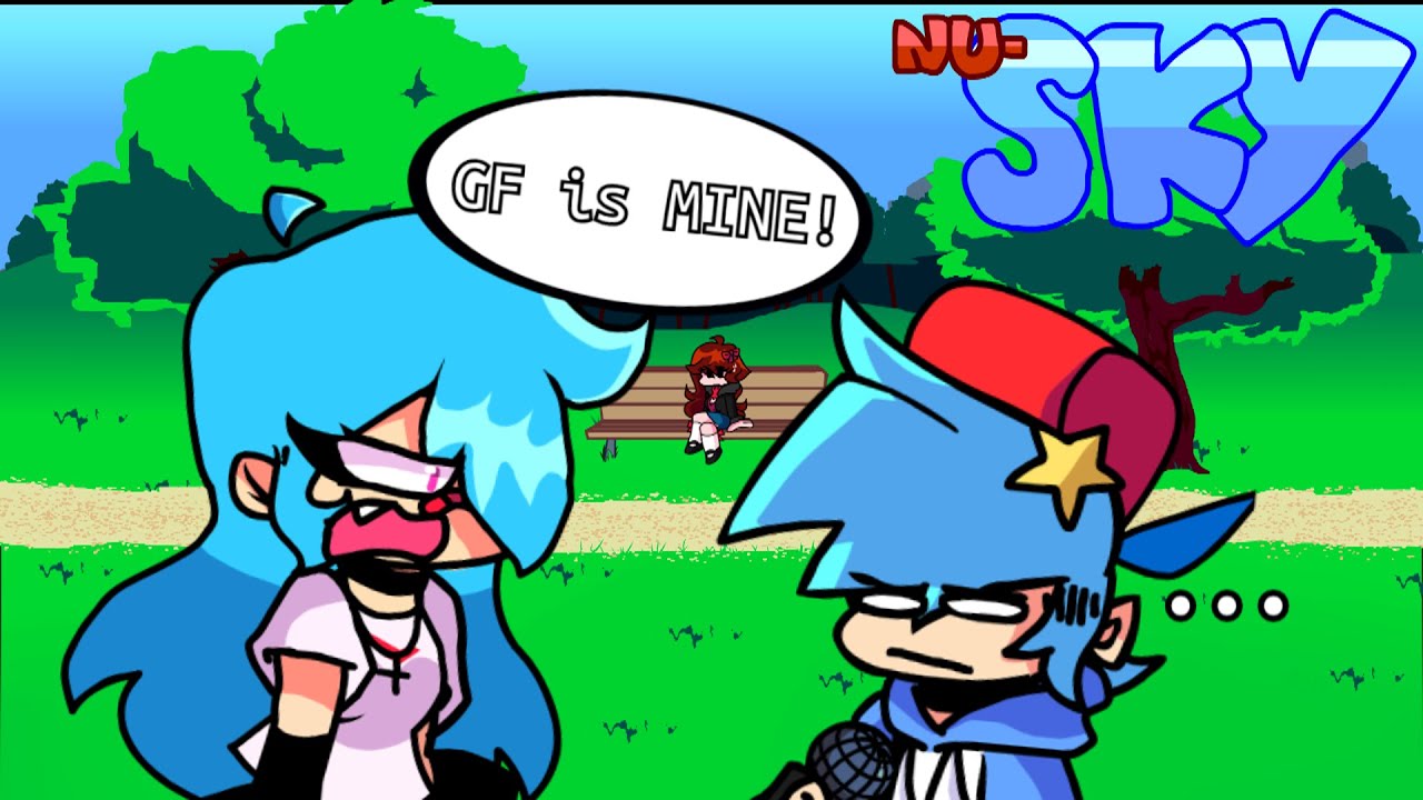 #7 - Friday Night Funkin' - NuSky Mod + Skyverse [Normal] [Mod ...