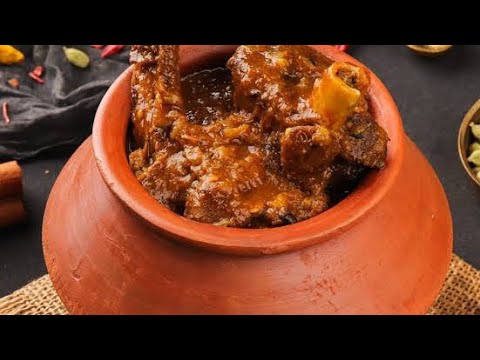 Champaran handi mutton 🤤/handi mutton recipe in hindi/mutton curry ...