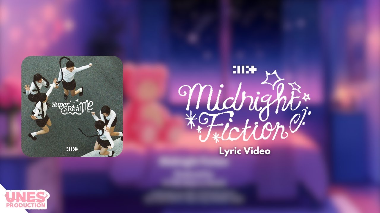 Midnight Fiction - ILLIT|Lyric Video - YouTube