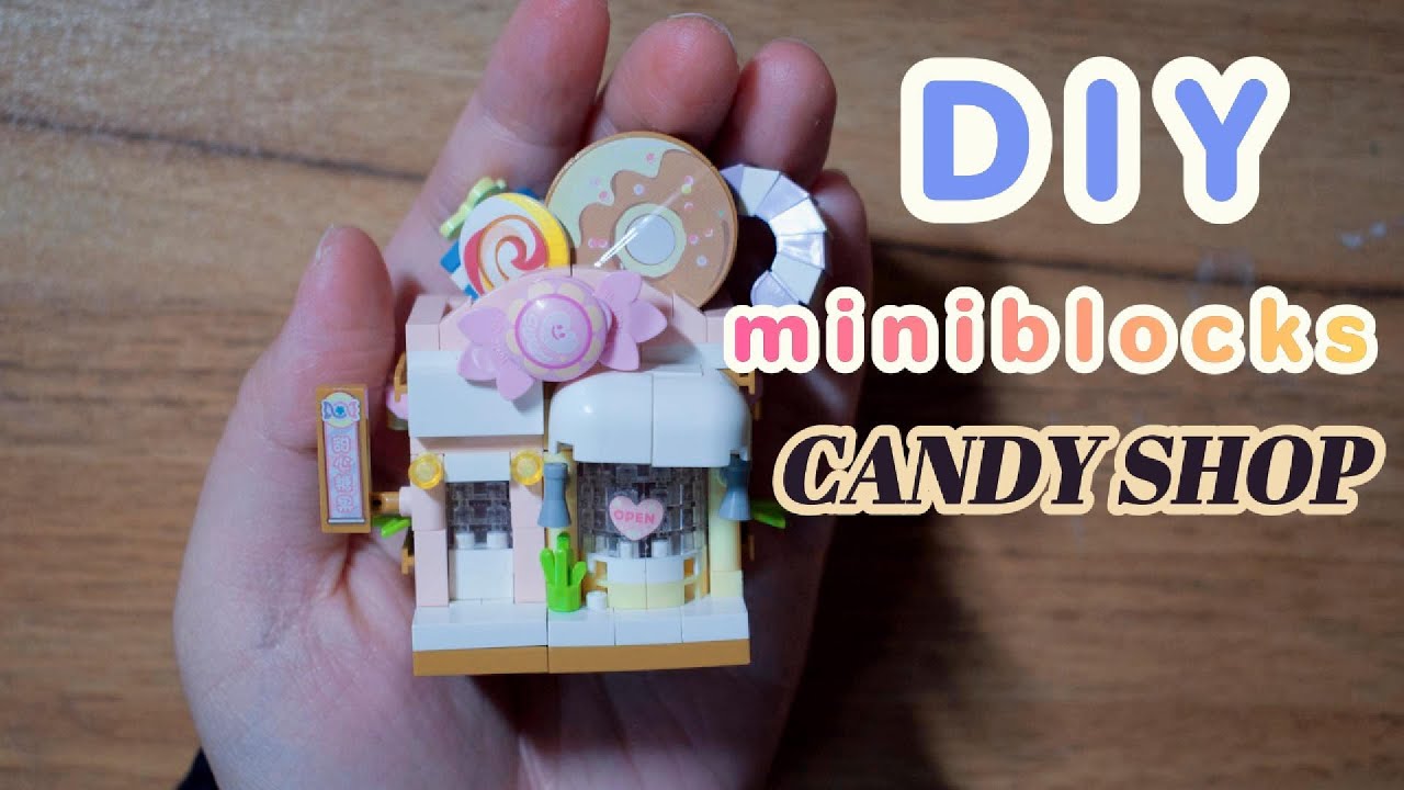 DIY Mini Blocks Candy Shop - Relaxing Satisfying Video #blocks # ...