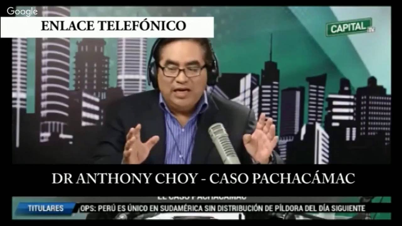 EN VIVO HIPOTESIS DEL CASO PACHACÁMAC ENTREVISTA DR ANTHONY CHOY ...