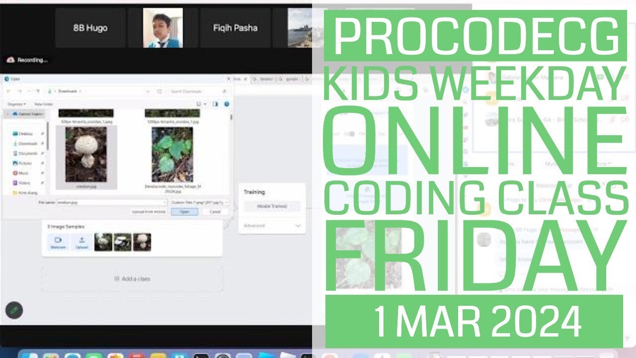 ProCodeCG Kids Weekday Coding Class - Friday - 1 Mar 2024 - YouTube
