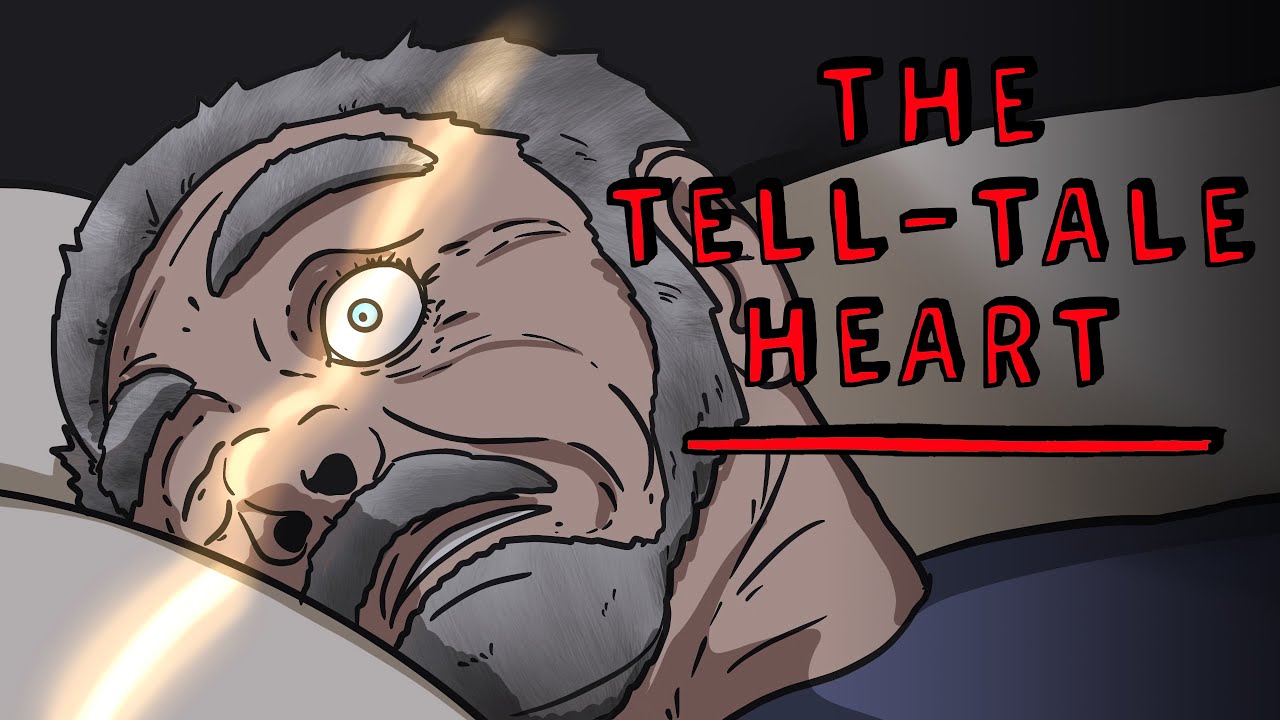 THE TELL-TALE HEART 🖤 Draw My Life Horror Stories - YouTube
