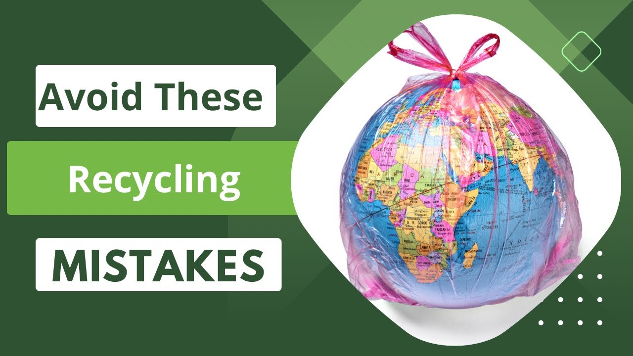What Not To Recycle - Items To Avoid When Recycling - YouTube