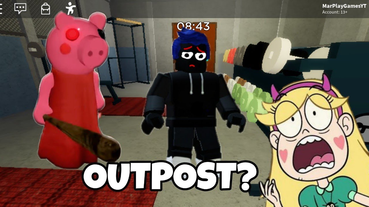 Playing PIGGY In The Outpost PIGGY chapter 11 (ROBLOX) - YouTube