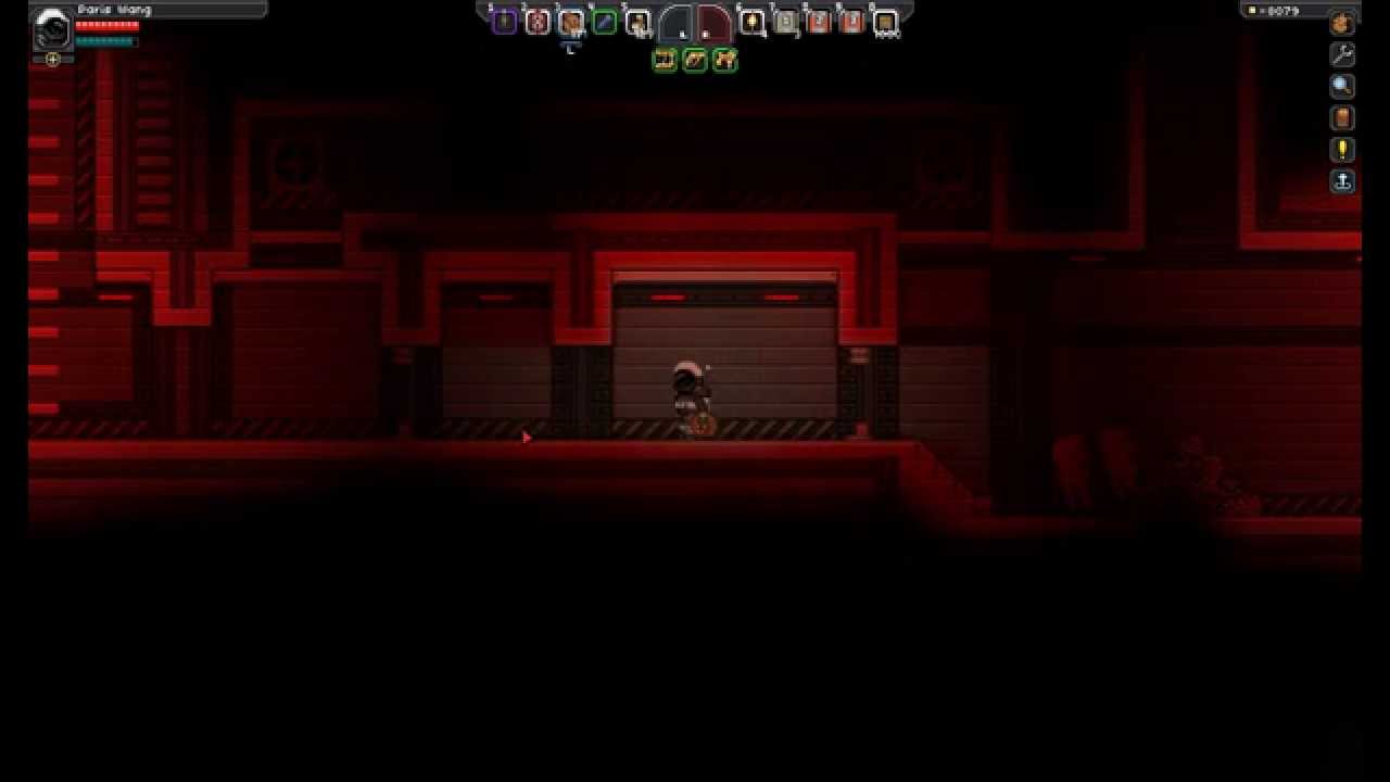 Starbound - Quickly Clear The Erchius Mining Facility - YouTube