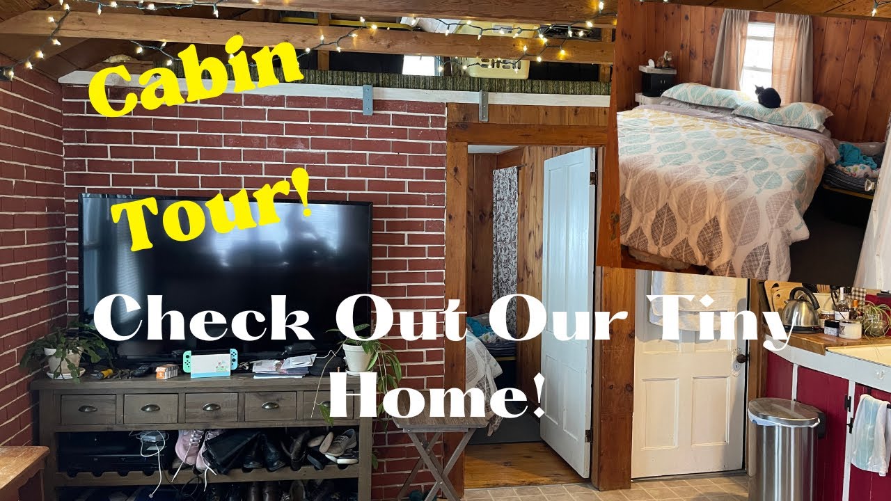 TOUR OUR CABIN! | Tiny House Tour - YouTube