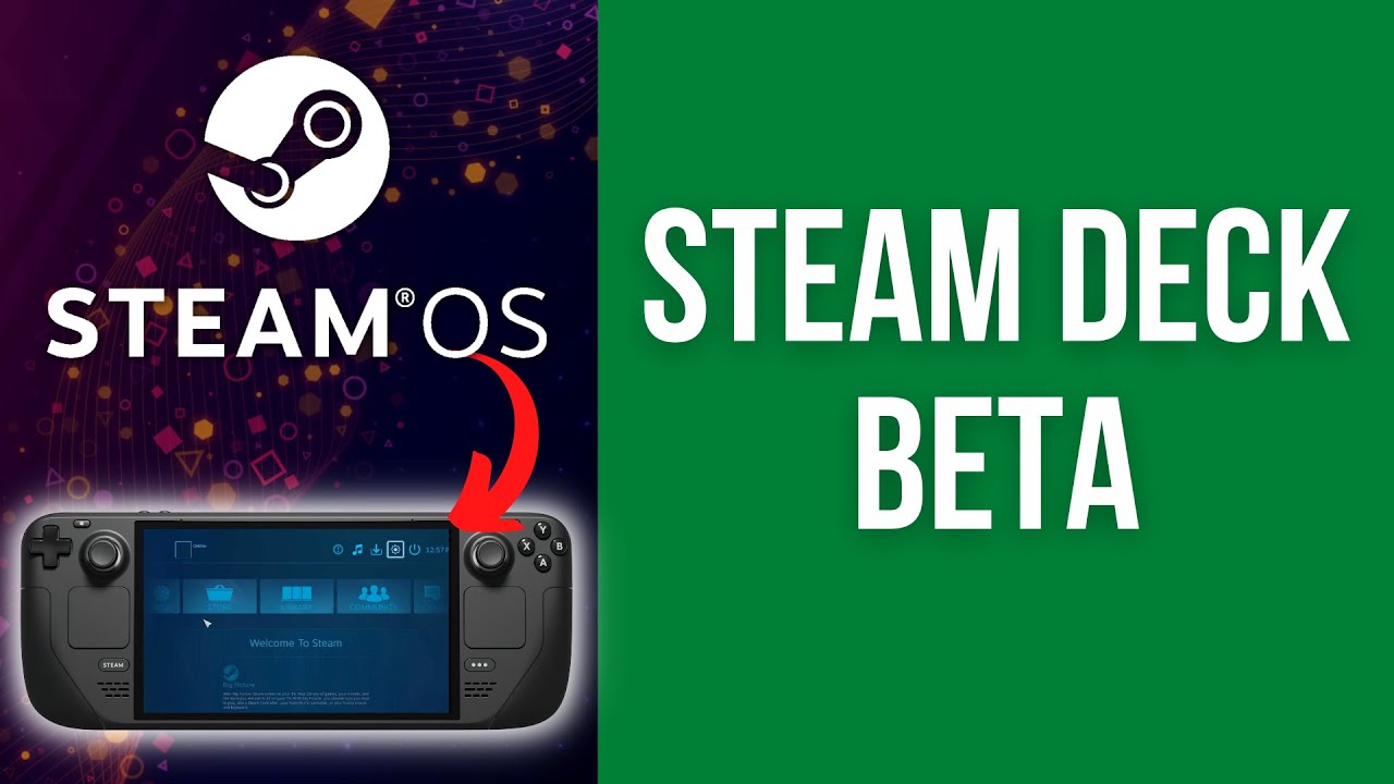 How to update to Steam Deck Beta (Steam OS) - YouTube