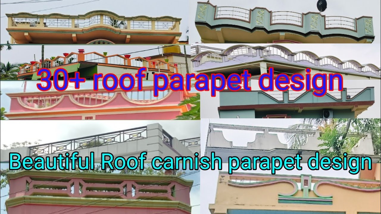 30 + Roof Parapet Design // Beautiful Roof Carnish Parapet Design😱😱 ...