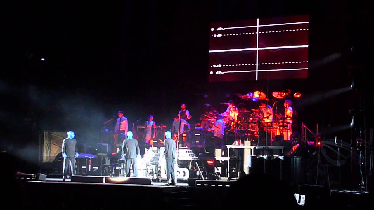 Blue Man Group 12.11.2008 Hamburg Colorline Arena (2) - YouTube