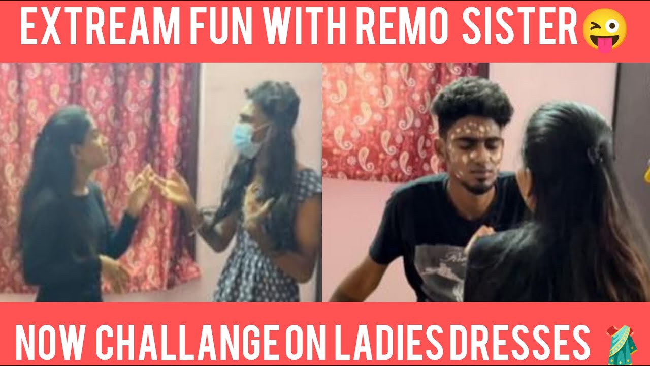 Lady ah maariya Barath🤣💯| Remo Sister😜 ||24hrs challenge🤥 ||Part-1 ...