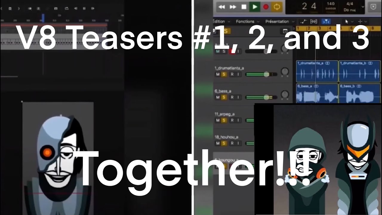 Incredibox v8 Teasers 1, 2, and 3 together!!! - YouTube